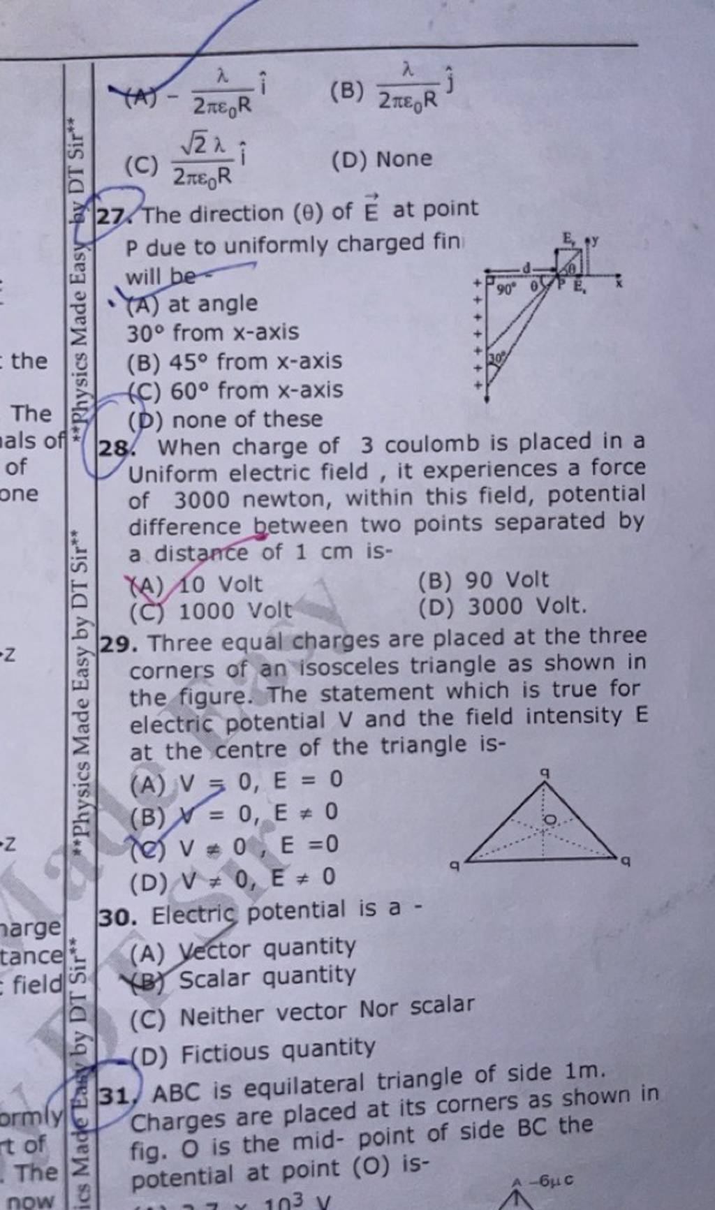 - the The als of of one -Z N N -Z **Physics Made Easy by DT Sir** harge t..