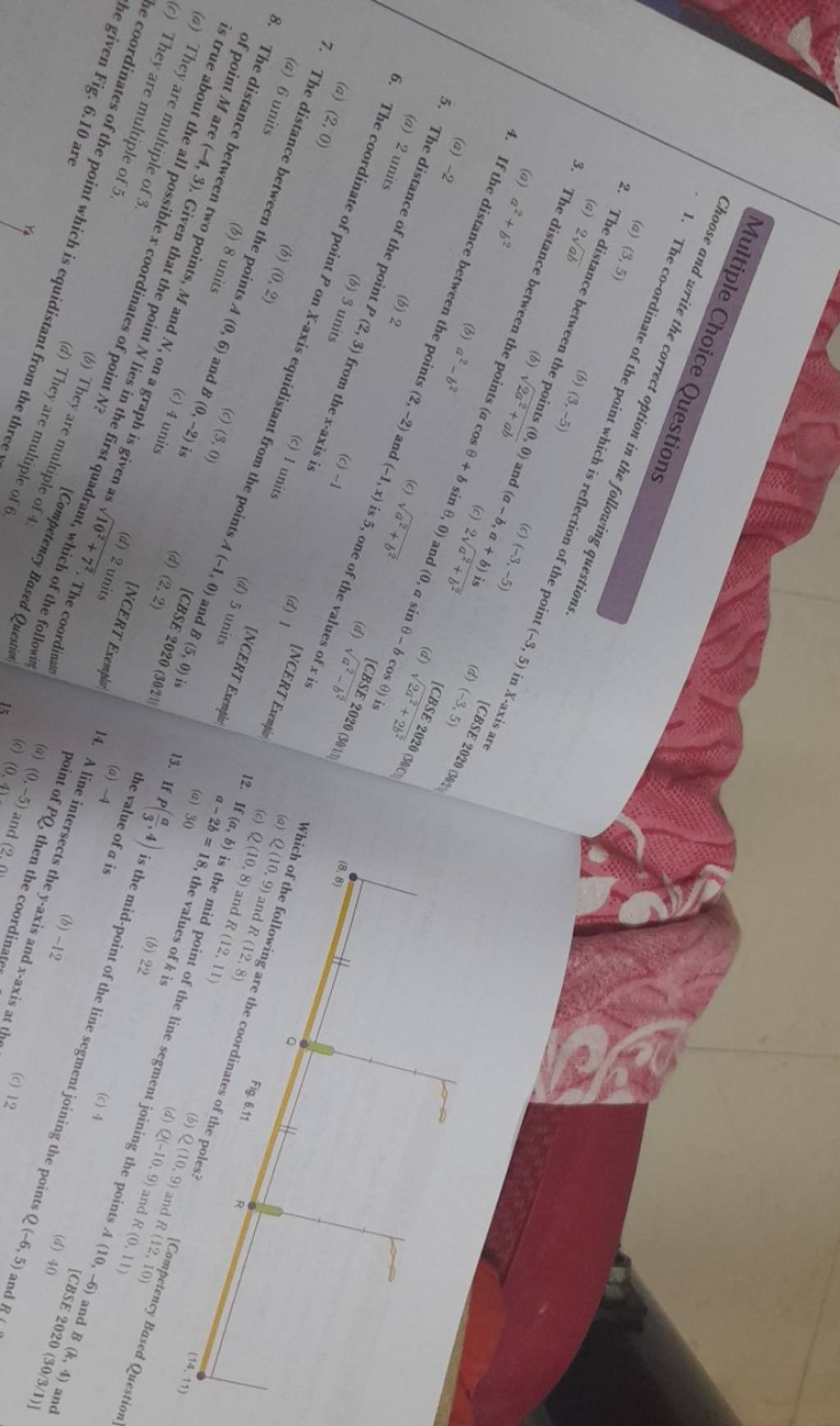 3. Multiple Choice Questions Choose and write the correct option in the f..