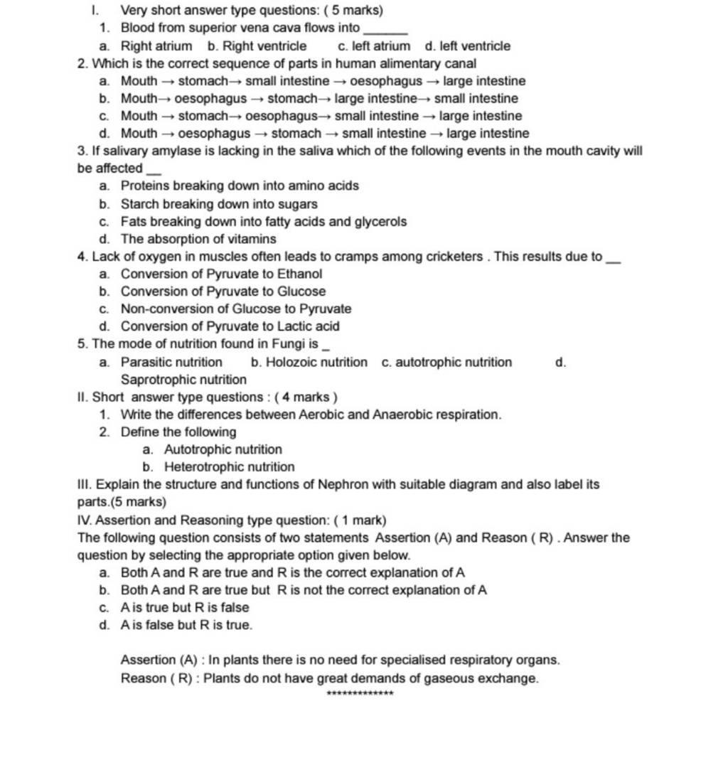 Explain the structure and functions of Nephron with suitable diagram and