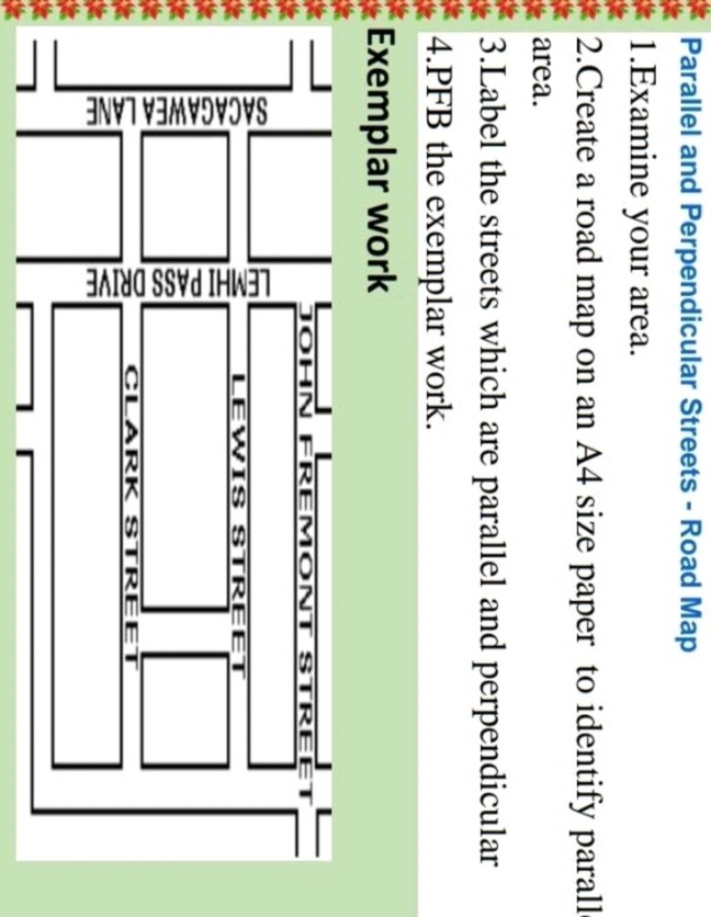 Perpendicular Streets