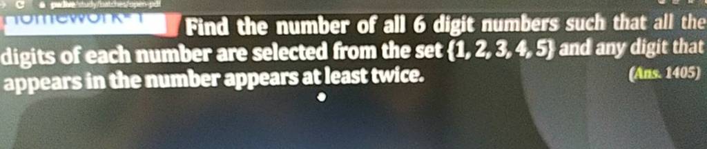 Find the number of all 6 digit numbers such that all the digits of each n..