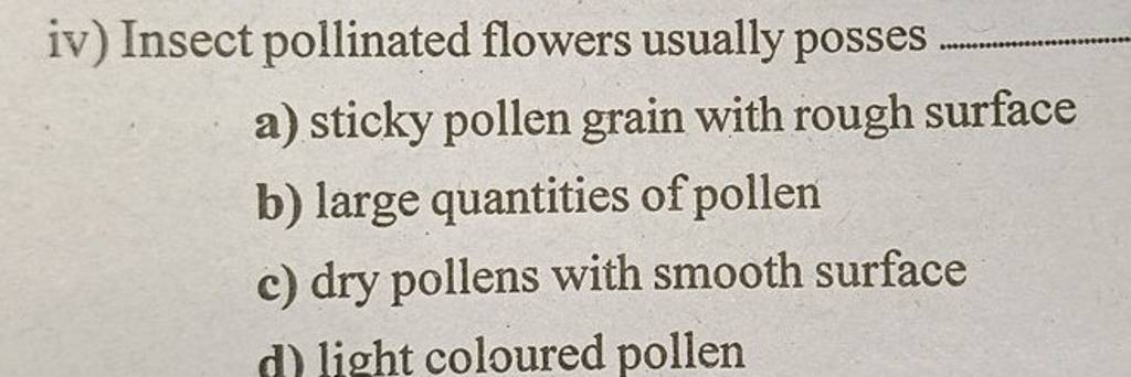 Why Does Insect Pollinated Flowers Have Sticky Pollen | Best Flower Site