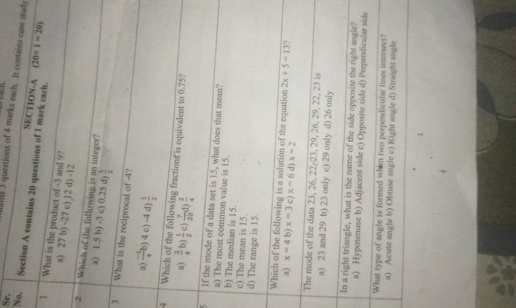 What type of angle is formed when two perpendicular lines intersect?..