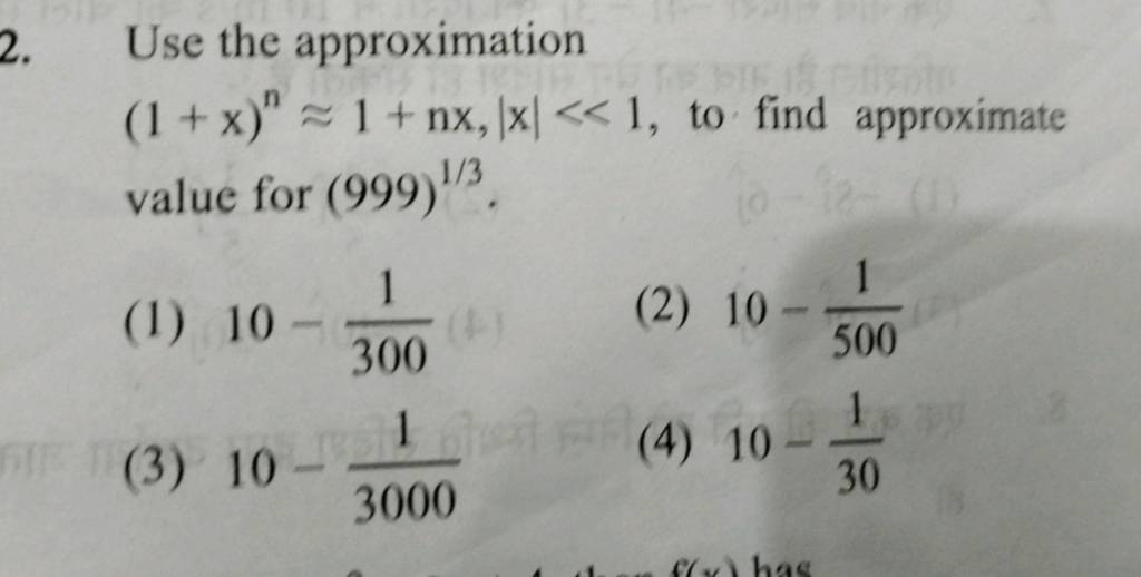 Use the approximation (1+x)n≈1+nx,∣x∣