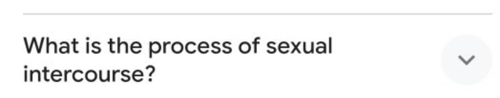 What is the process of sexual intercourse? | Filo