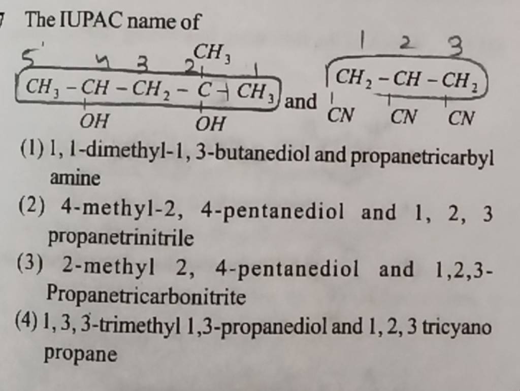 The Iupac Name Of Ccc O C C Cc C O N Ccc1ccccc1c N And Filo