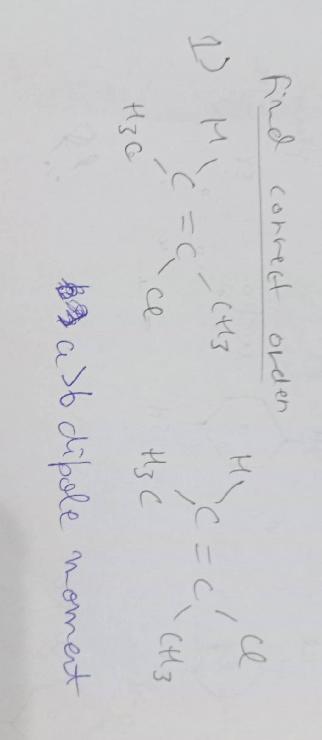 find correct order | Filo