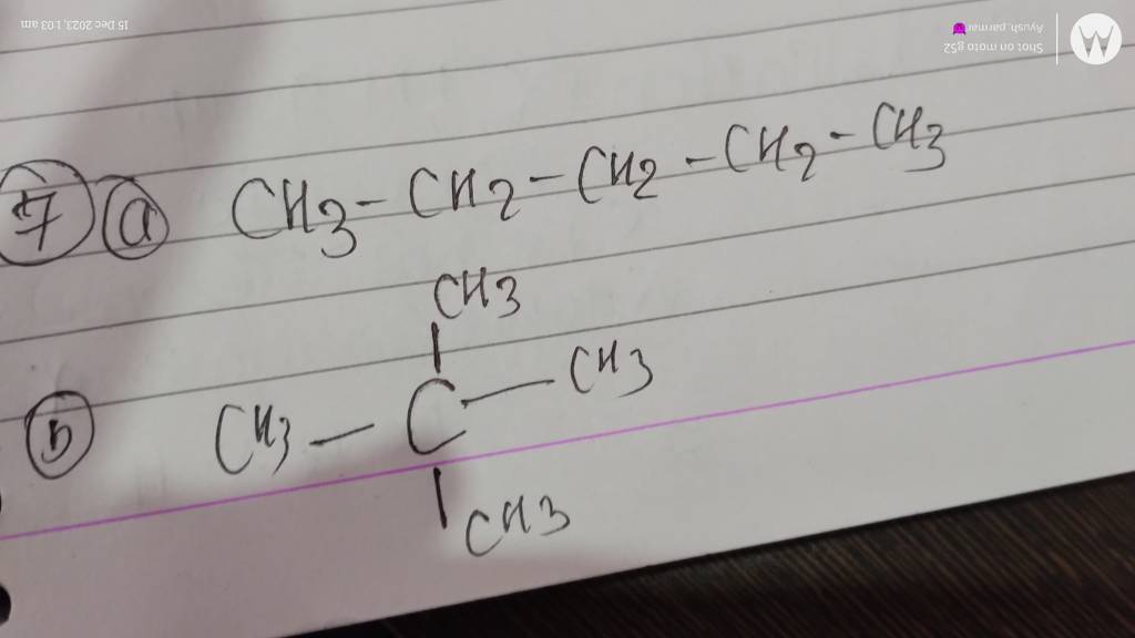7 A Ch3 −ch2 −ch2 −ch2 −ch3 B Cc C C C Filo