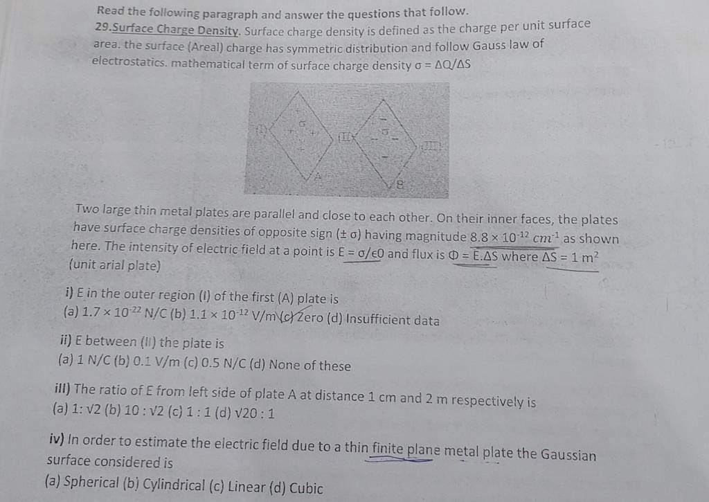 Read the following paragraph and answer the questions that follow. 29. Su.. Read the following paragraph and answer the questions that follow. 29. Su..