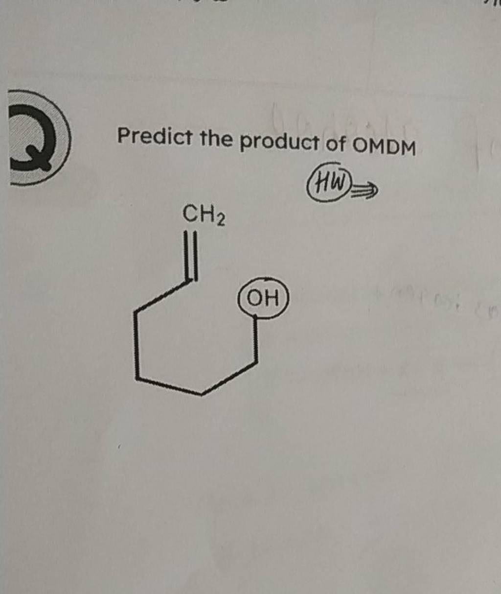 Predict the product of OMDM C=CCCCCc1ccccc1 | Filo
